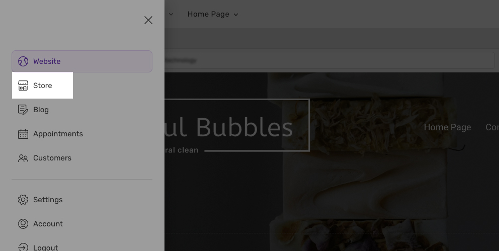 Your Store Settings Home