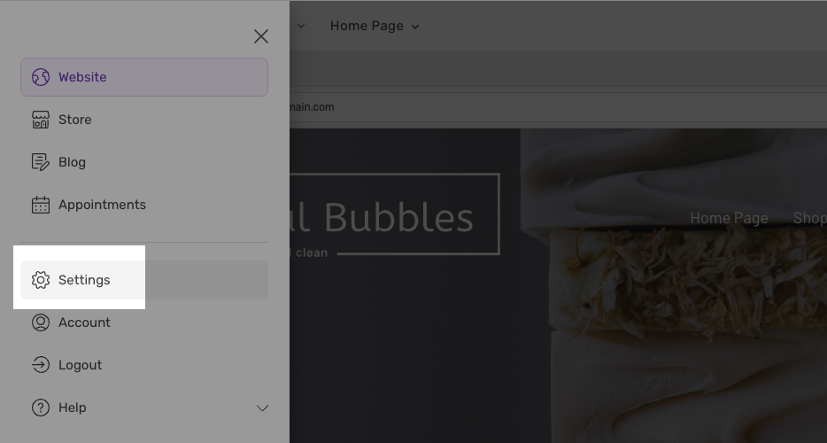 Mapping a domain name to your site – Home
