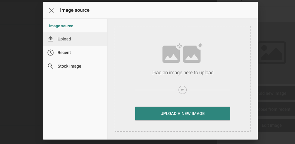 Choose an image – Home